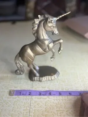 Art | Vintage Brass Unicorn Statue Home Art Dcor | Poshmark